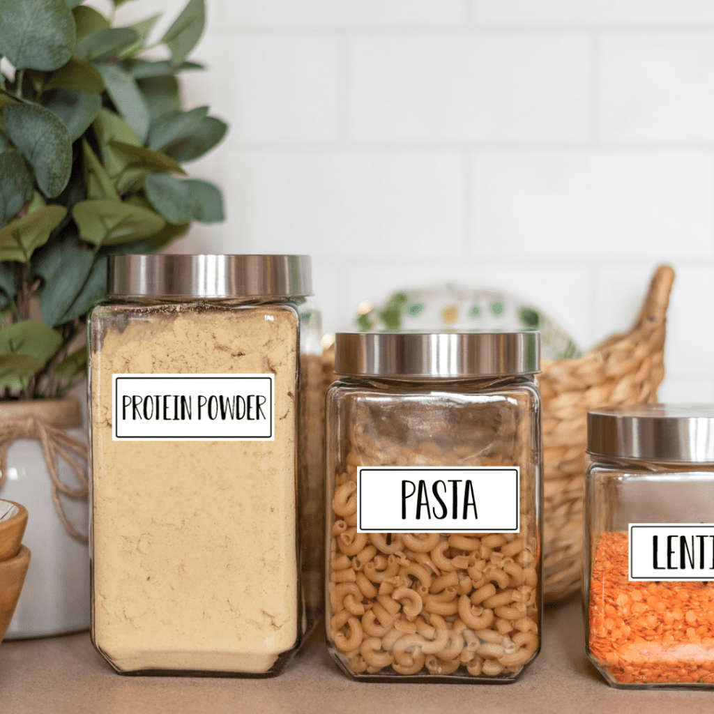 Pantry Container Labels